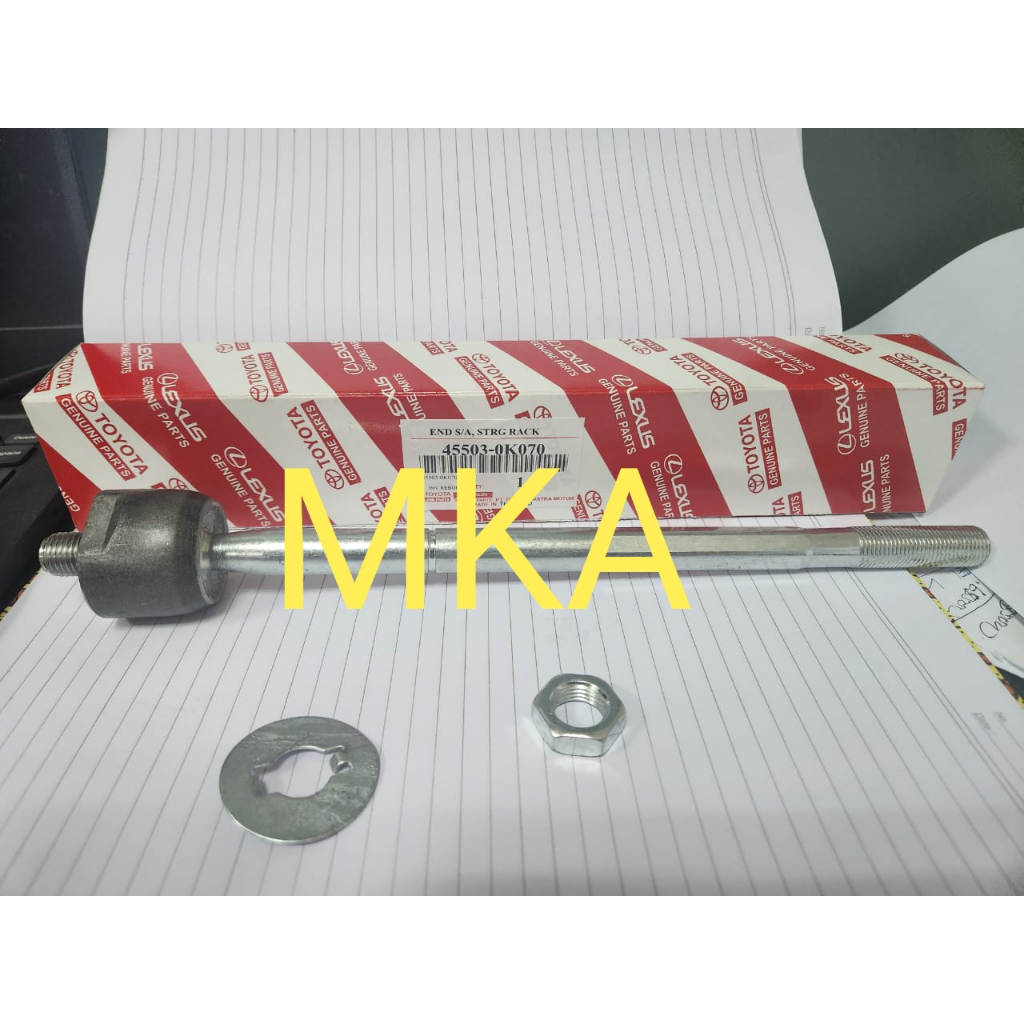 Jual RACK END/LONG TIEROD TOYOTA INNOVA REBORN P/N 45503-0K070 OEM ...