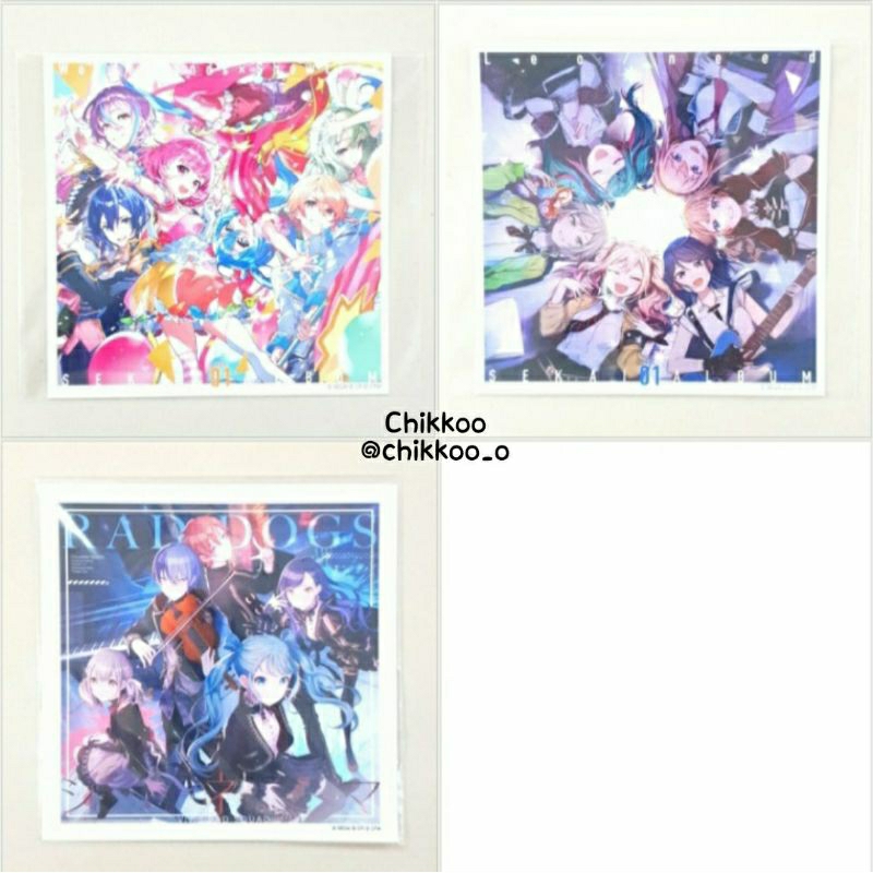 Jual Project Sekai Unit Album Sticker | Shopee Indonesia