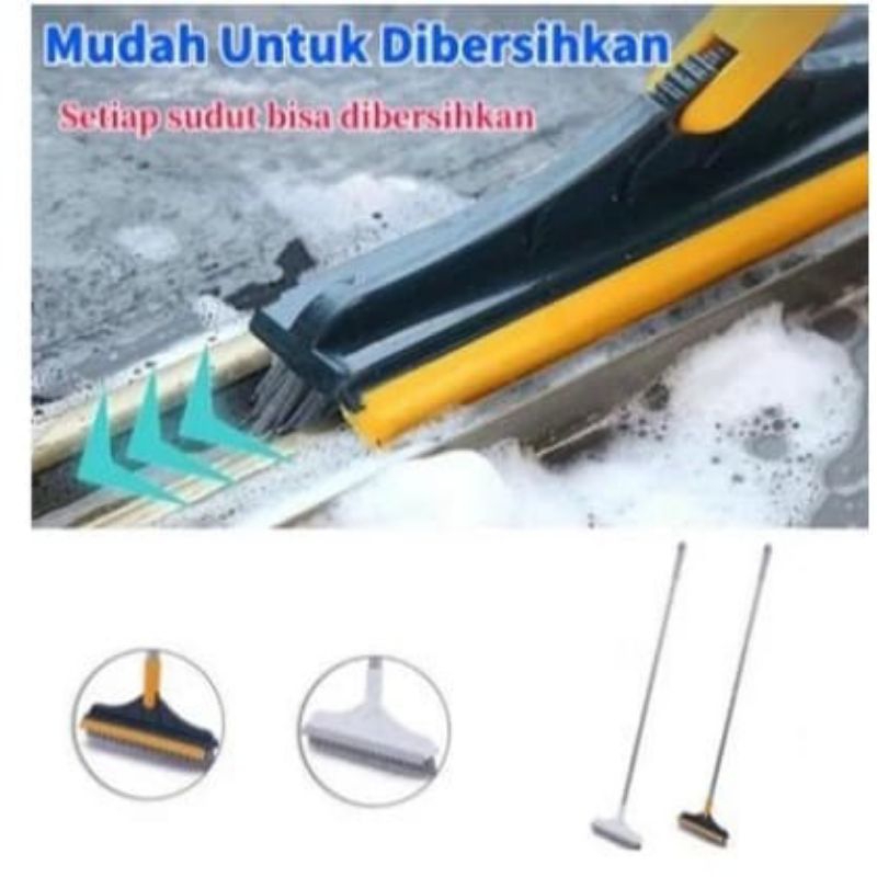Jual Sikat kamar mandi 2in1 gosokan pembersih lantai magic boom wiper ...