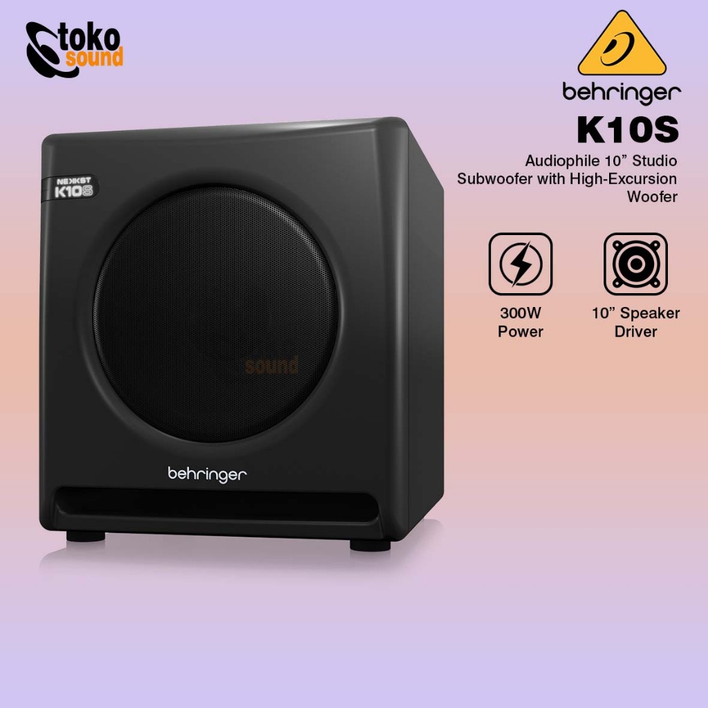 Jual Behringer Nekkst K10S - 10 inch Powered Studio Subwoofer | Shopee Indonesia
