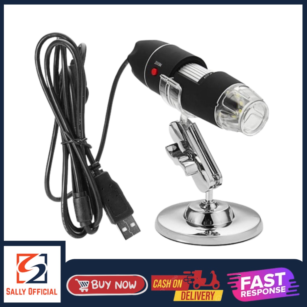 Jual Digital Microscope Endoscope LED 16x USB Mikroskop Endoskop ...
