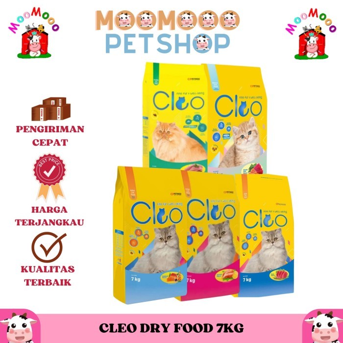 Jual Cleo Adult Tuna Salmon Seafood 7kg CLEO Kitten Persian 7 kg ...