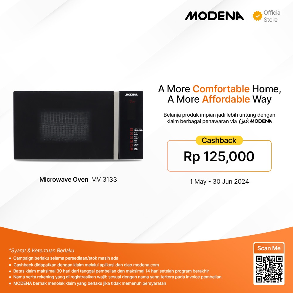 Jual MODENA Microwave Oven - MV 3133 | Shopee Indonesia