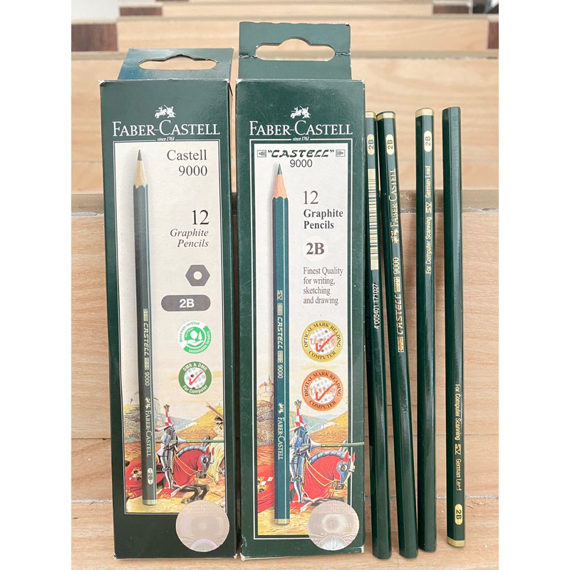 Jual PENSIL FABER CASTELL 9000 (1Lusin) | Shopee Indonesia