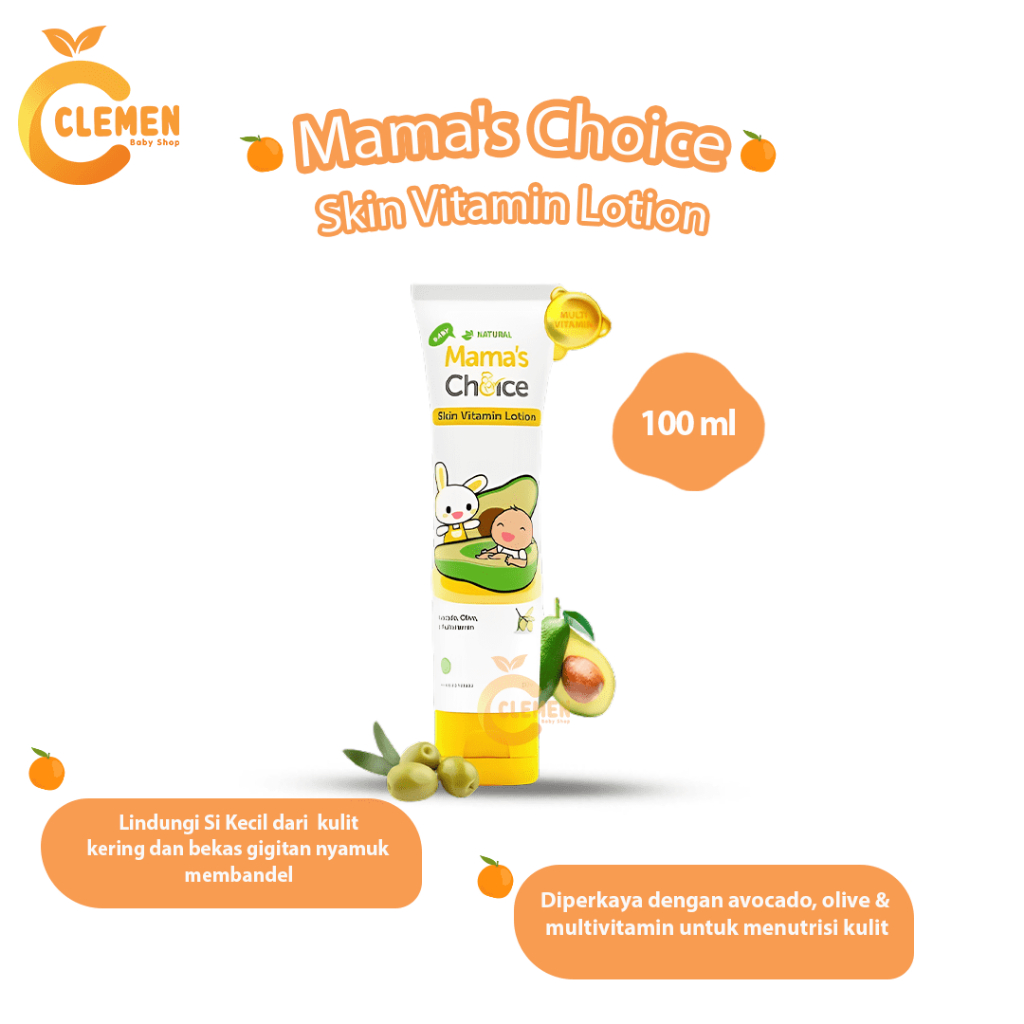 Jual Mama's Choice Skin Vitamin Lotion 100ml | Shopee Indonesia