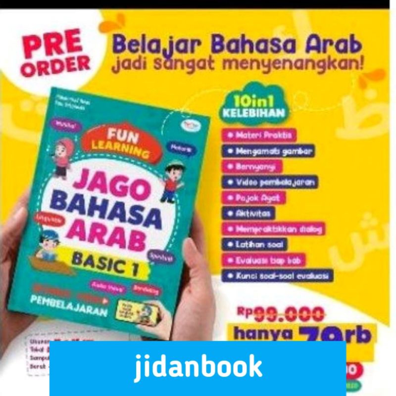 Jual Buku Anak Jago Bahasa Arab Basic 1 | Shopee Indonesia