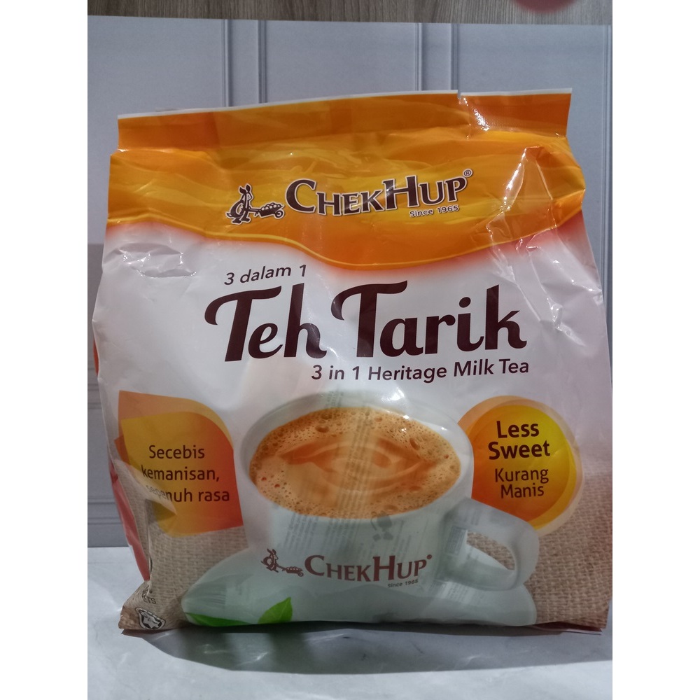 Jual TEH TARIK CHEK HUP SINCE 1965 MILIK TEA LESS SWEET NEW | Shopee ...