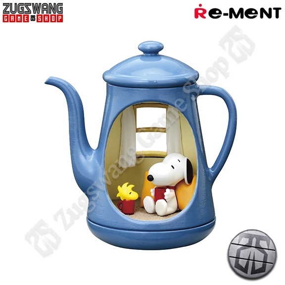 Jual SNOOPY'S LIFE IN A BOTTLE snoopy peanuts COFFEE POT RE-MENT rement ...