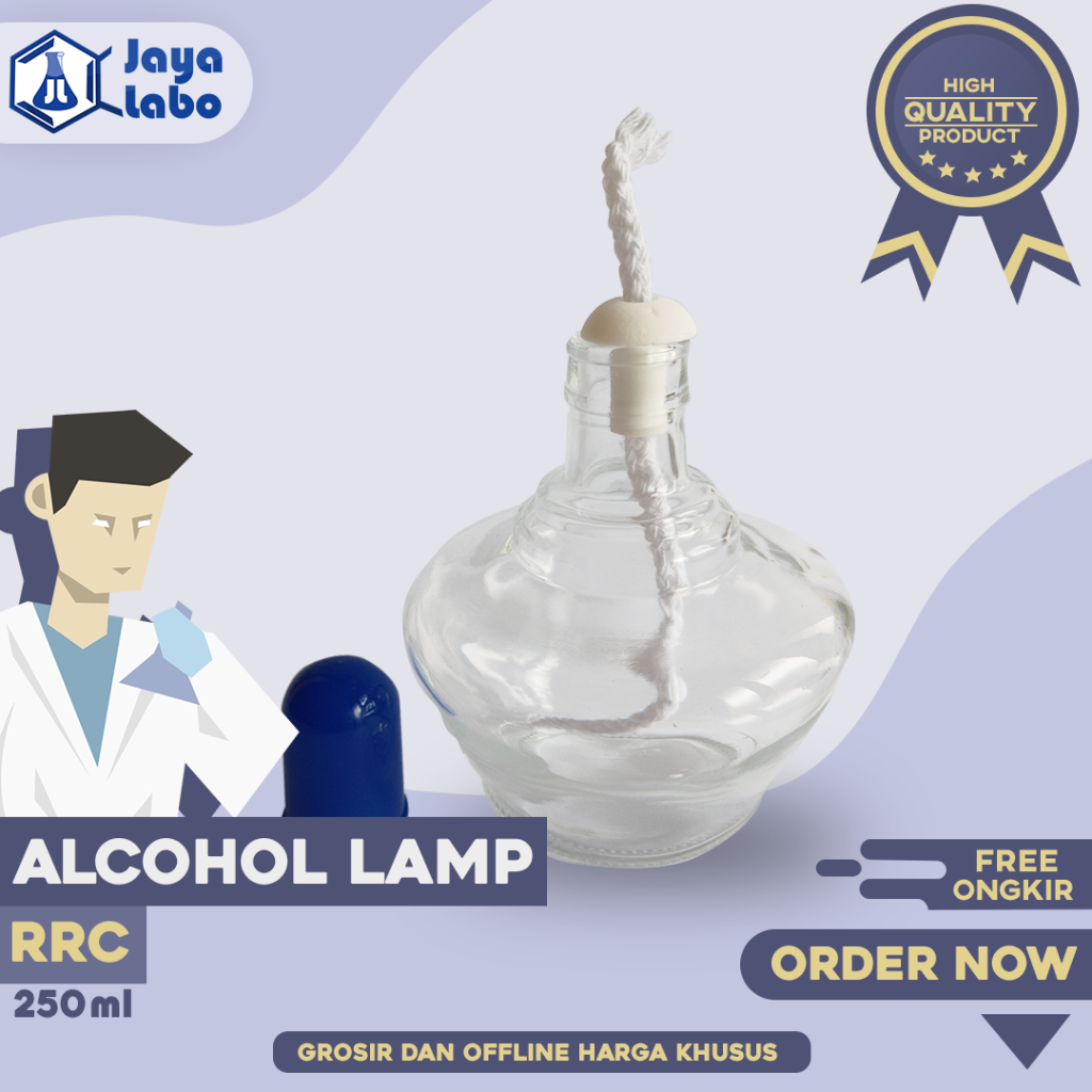 Jual ALCOHOL LAMP 250 ml / LAMPU SPIRTUS/ BUNSEN RRC / Oblik | Shopee ...