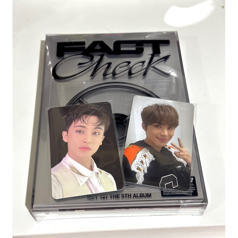Jual NCT 127 Fact Check Album Unsealed Mark Jungwoo pob mecima | Shopee ...