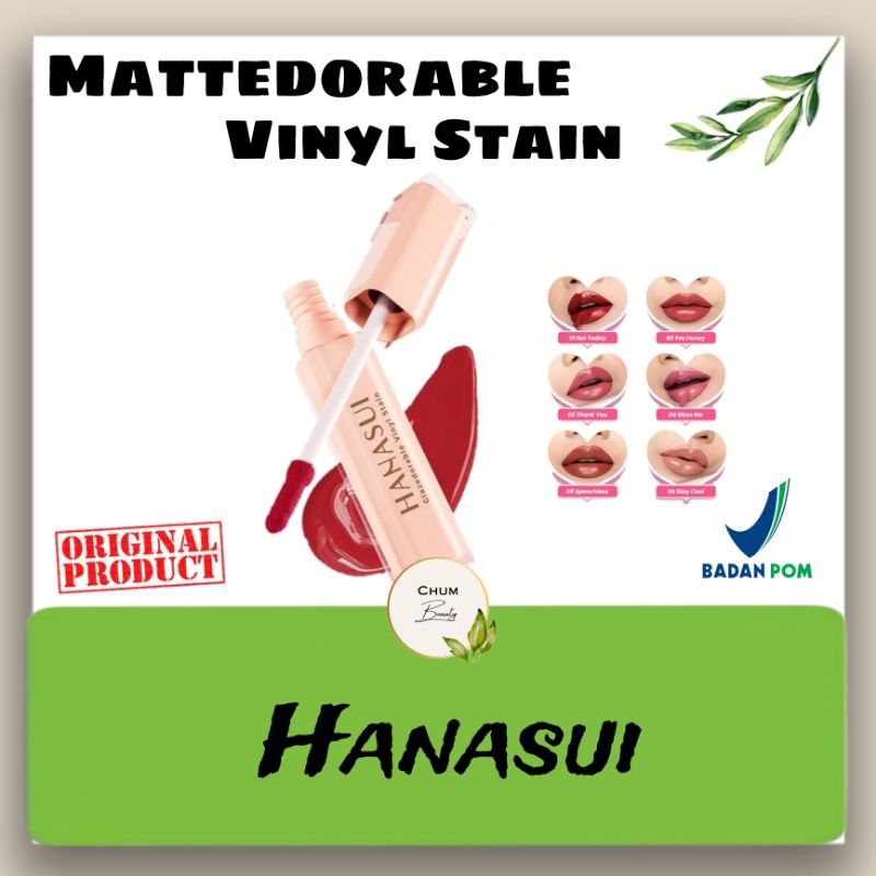 Jual (READY SIAP KIRIM) Hanasui Glazedorable Vinyl Stain | Shopee Indonesia