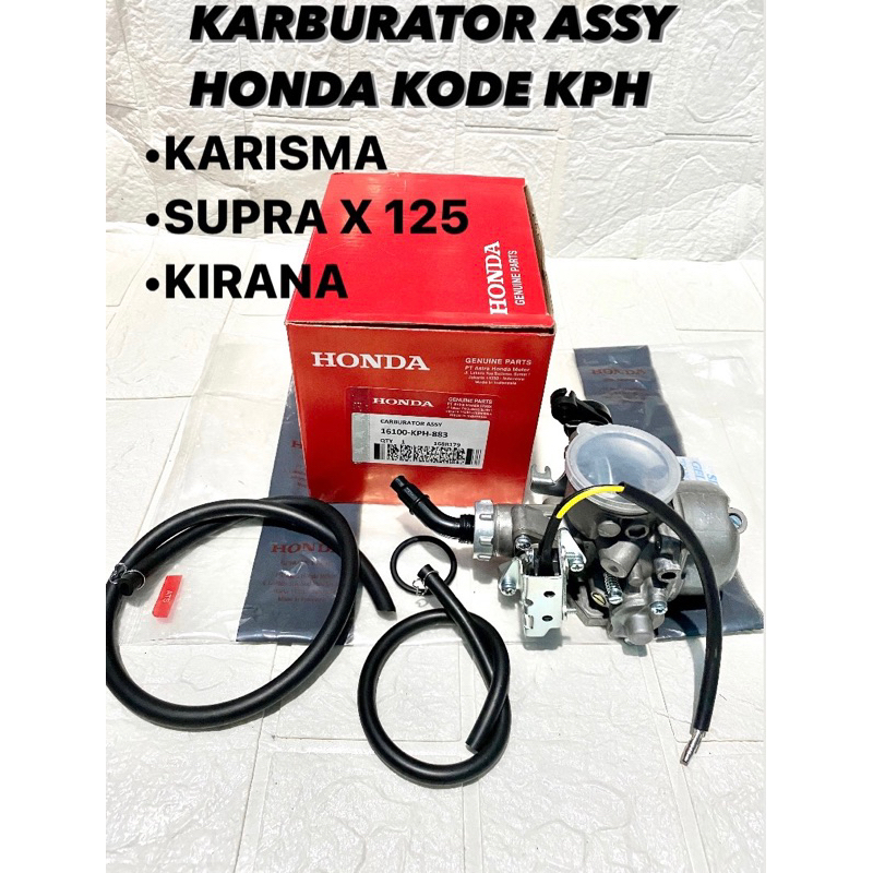 Jual KARBURATOR KPH MOTOR HONDA KHARISMA, SUPRA X 125, KIRANA KUALITAS ...