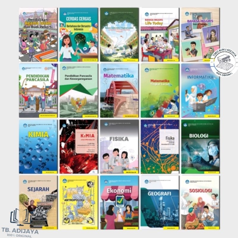 Jual Buku Paket Kurikulum Merdeka SMA Kelas XII 12 Diknas Kemendikbud - Matematika Agama Islam ...