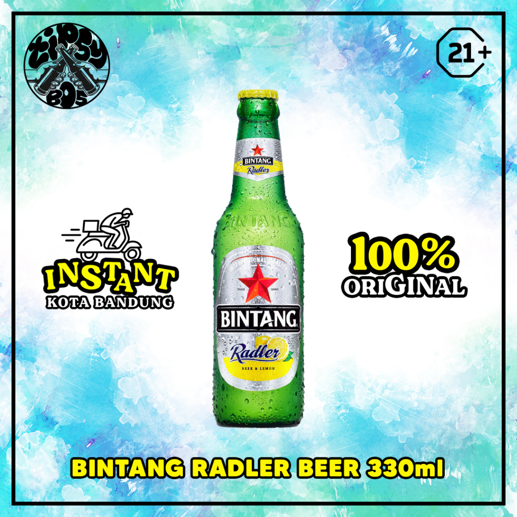 Jual Bintang Beer Radler Lemon Bottle / Bir Botol 330ml - Tipsybos ...