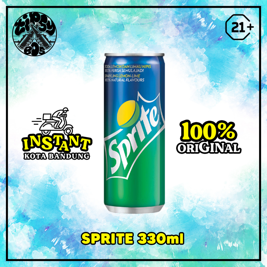 Jual Sprite Can Kaleng 250ml - Tipsybos | Shopee Indonesia
