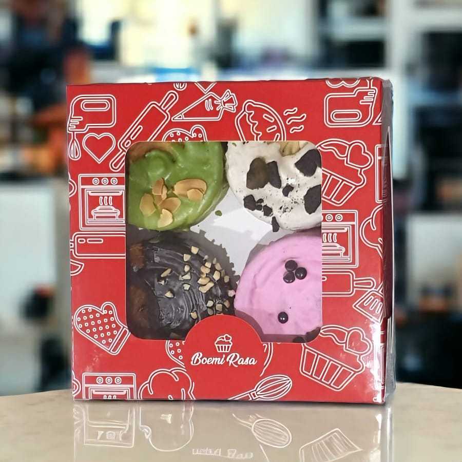 Jual Cromboloni Viral Boemi Rasa isi 4 pcs - Croissant Bomboloni ...