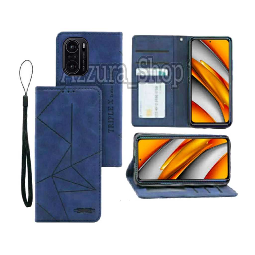 Jual Flip Magnet For XIAOMI POCO F3 Case Dompet Motif Flip Cover ...