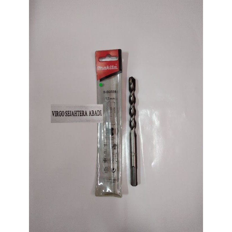 Jual ORIGINAL!!! MAKITA MATA BOR BETON SDS 12 mm 12mm × 160mm | Shopee ...
