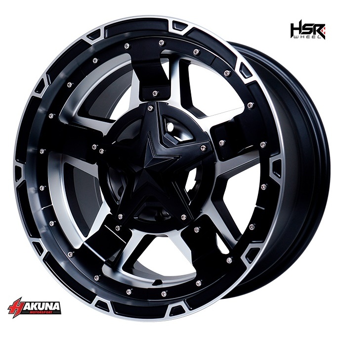 Jual Velg Mobil HSR RASTA R17 Lebar 9 Pcd 6X139,7 Buat Pajero,Fortuner,Strada,Hilux Diskon Murah ...
