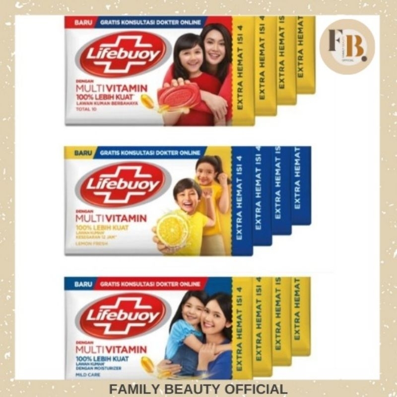 Jual Lifebuoy sabun batang 100 gr x4 | Shopee Indonesia