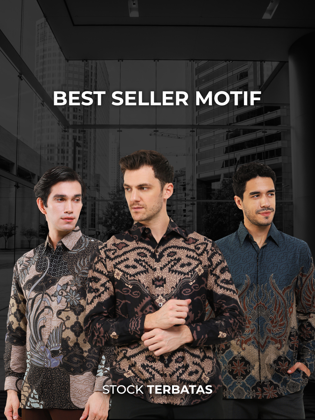 Jual Rianty Batik Premium Pria Kemeja Panjang Collection Baju Pakaian ...