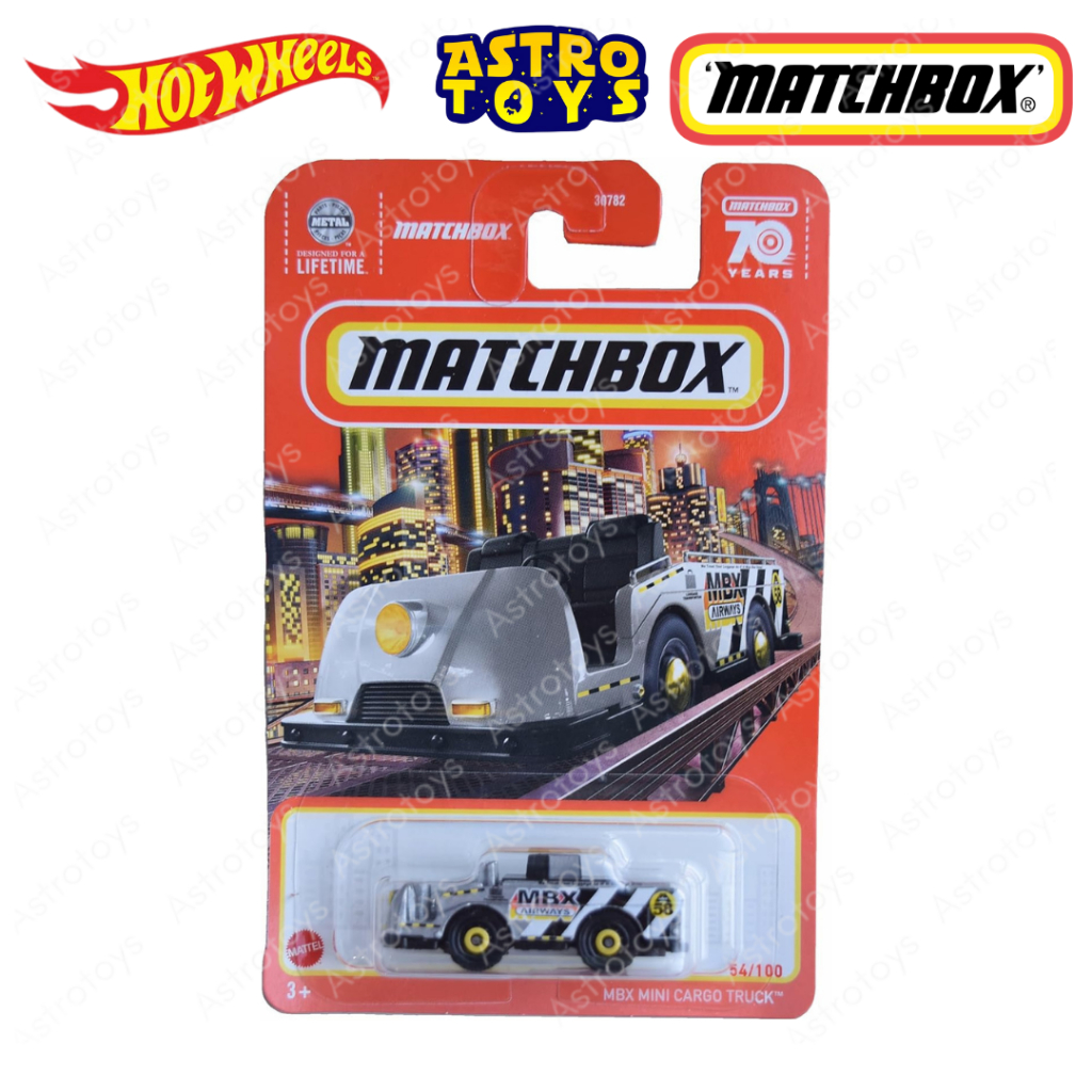 Jual Matchbox MBX Mini Cargo Truck Silver 1:64 / Mainan Diecast Metal ...