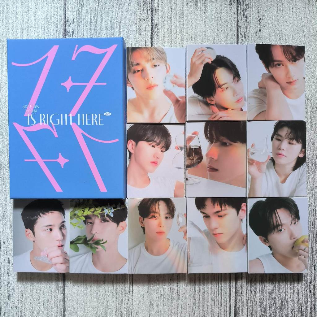 Jual (READY) SEVENTEEN - BEST ALBUM '17 IS RIGHT HERE' DEAR VER BINDER ALBUM ONLY | Shopee Indonesia