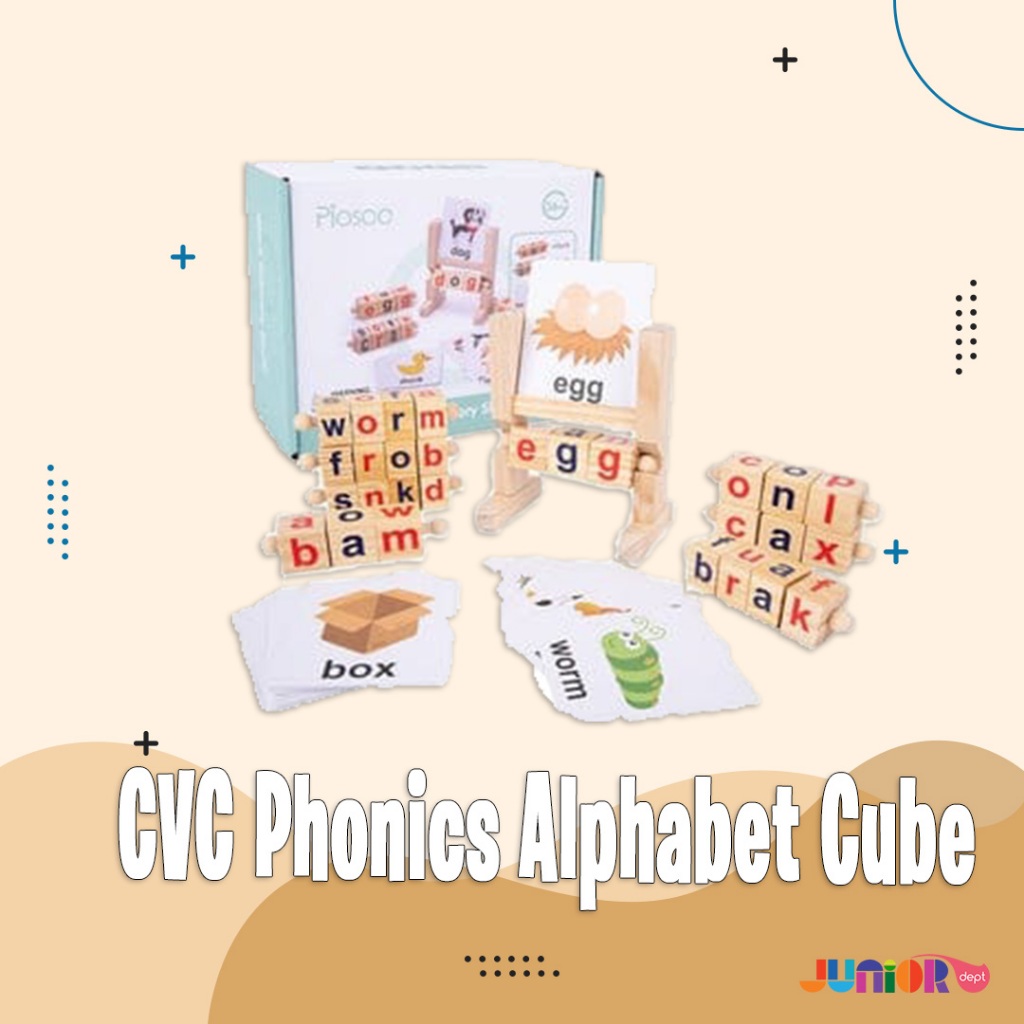 Jual CVC Phonics Alphabet Cube/Cvc Words/Learn to Read | Shopee Indonesia