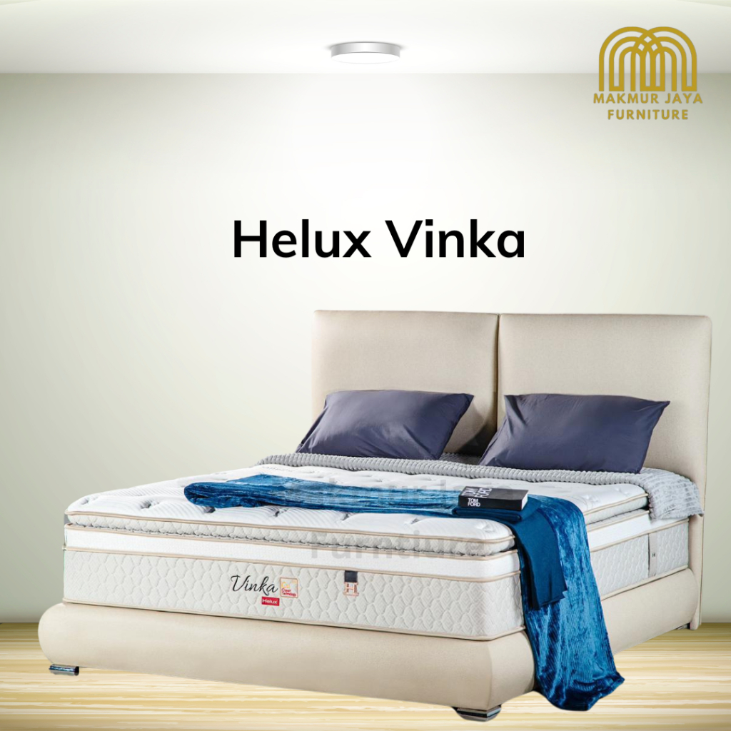 Jual Spring Bed Helux New Vinka Latex | Shopee Indonesia