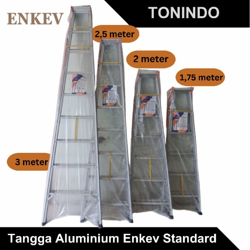 Jual Tangga Lipat Aluminium Standard Enkev/ Galaxy Star/ Hercules ...