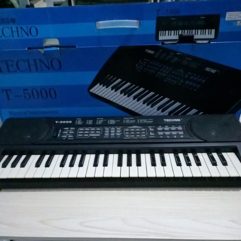 Jual Alat Musik Piano / Keyboard / Organ Techno T-5000 Mainan Anak ...