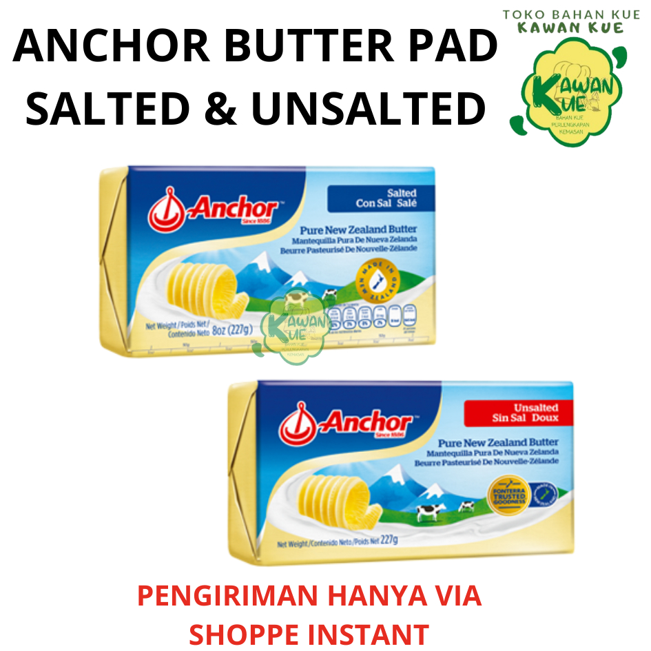 Jual ANCHOR BUTTER PAD SALTED DAN UNSALTED | Shopee Indonesia