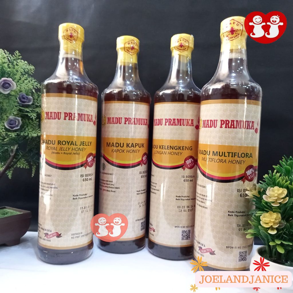 Jual Madu Pramuka 650ml Kapuk / Multiflora / Super / Kaliandra ...