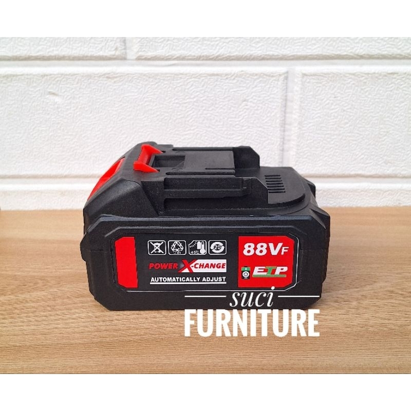 Jual BATERAI IMPACT JLD 88V BATERAI BOR CORDLESS IMPACT WRENCH 88Vf ...