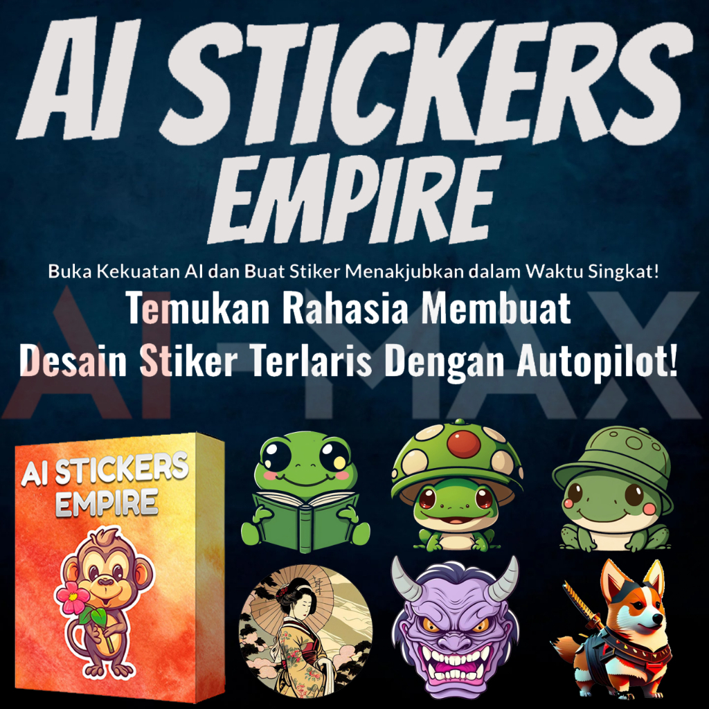 Jual LifeTime - AI Stickers Empire - Bikin Stiker Makin Asik dan ...
