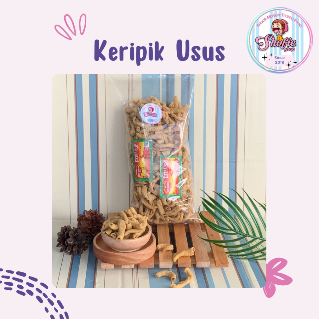 Jual Keripik Usus Krispy 1 Kg | Shopee Indonesia