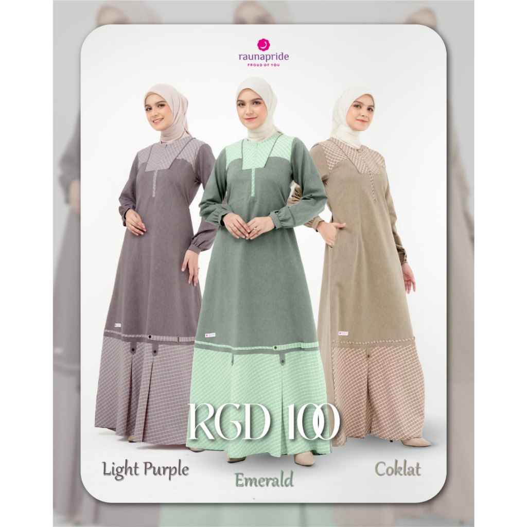 Jual GAMIS RAUNA PRIDE PREMIUM TERBARU RGD 100 ORIGINAL | Shopee Indonesia