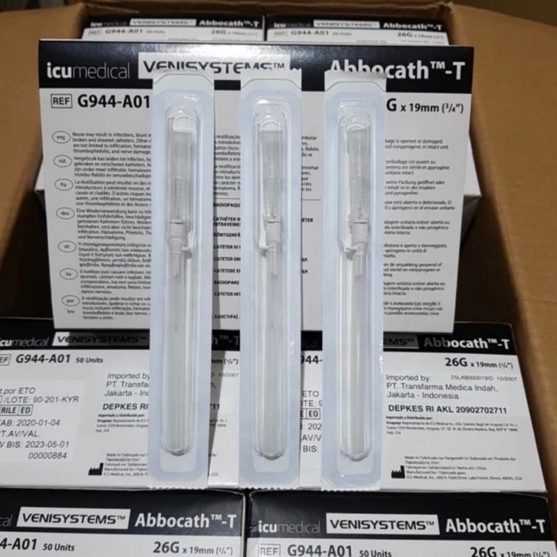 Jual IV Catheter Abbocath Venisystems 26 G 26G | Shopee Indonesia