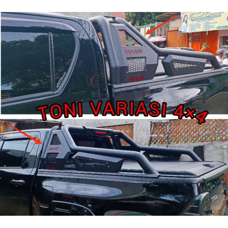 Jual Rollbar Roll Bar Double Cabin Hilux Revo Rocco | Shopee Indonesia