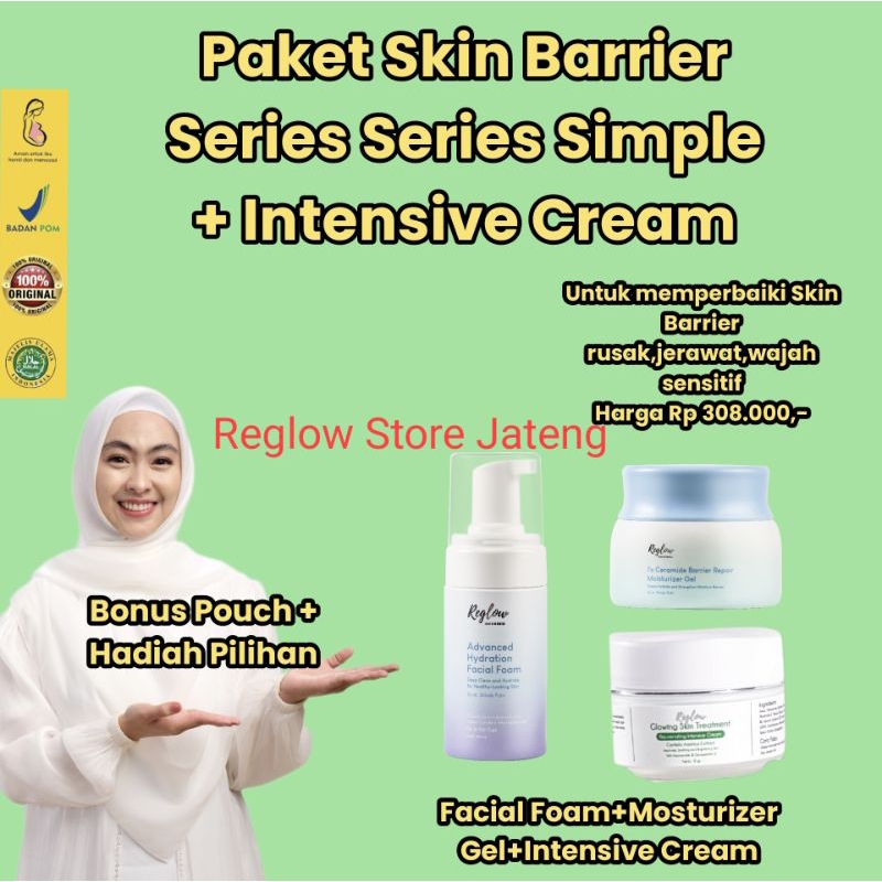 Jual Reglow Skin Barrier Simple+Intensive Cream | Shopee Indonesia