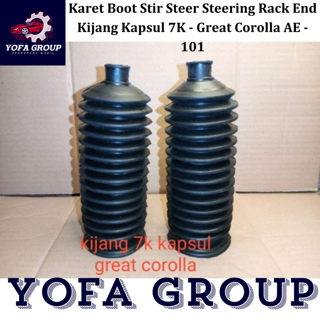 Jual SPAREPART MOBIL Karet Boot Stir Steer Steering Rack End Kijang ...