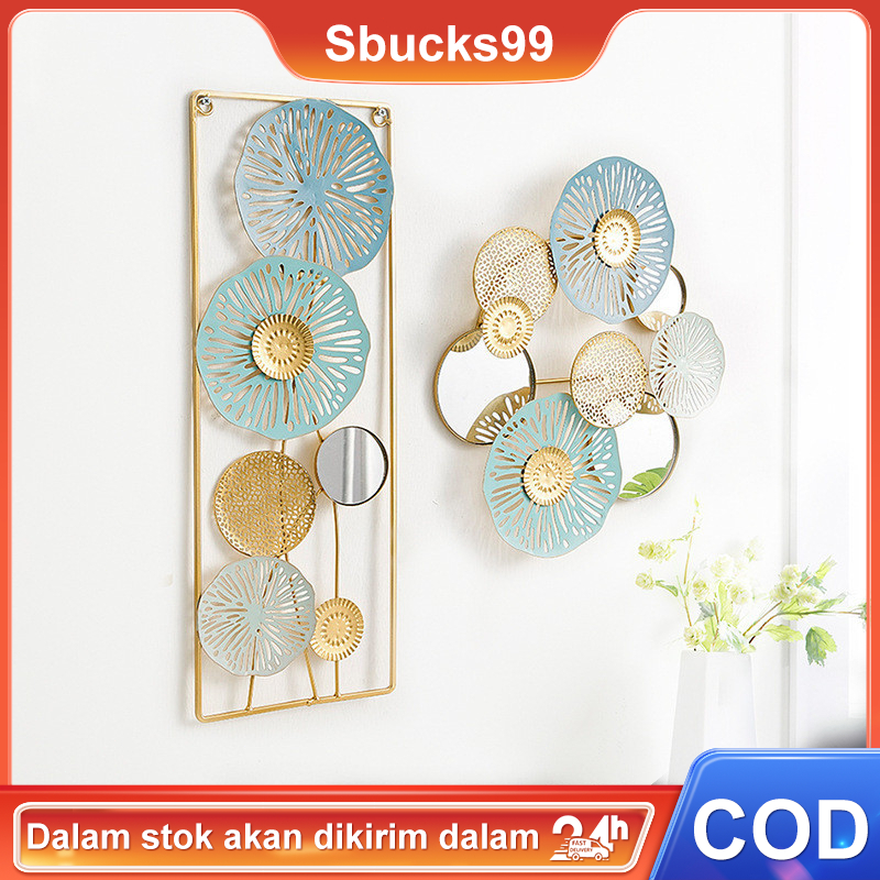 Jual WALL Decor Hiasan Dinding Aesthetic Bahan Metal/Nordic Dinding ...