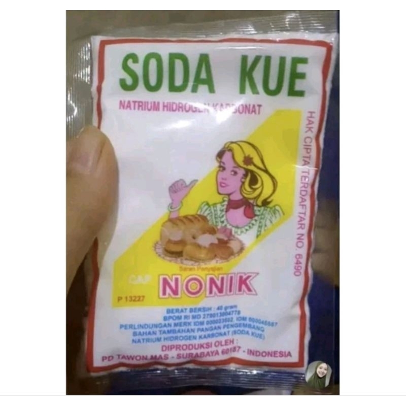 Jual Soda Kue Cap NONIK ( NATRIUM BIKARBONAT ) | Shopee Indonesia