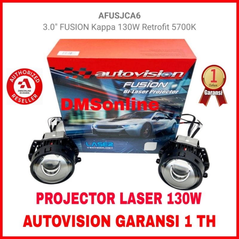 Jual Led Projector Fusion Kappa 3" 130W Retrofit Autovision Projector 3 ...