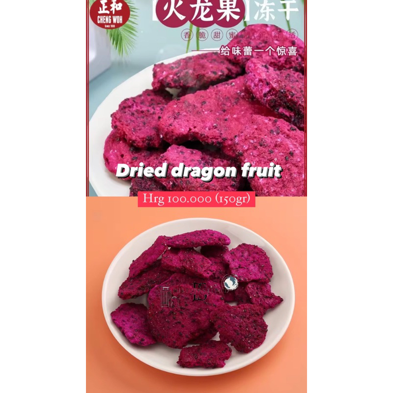 Jual dried dragon fruit cheng woh (PO PENANG) | Shopee Indonesia