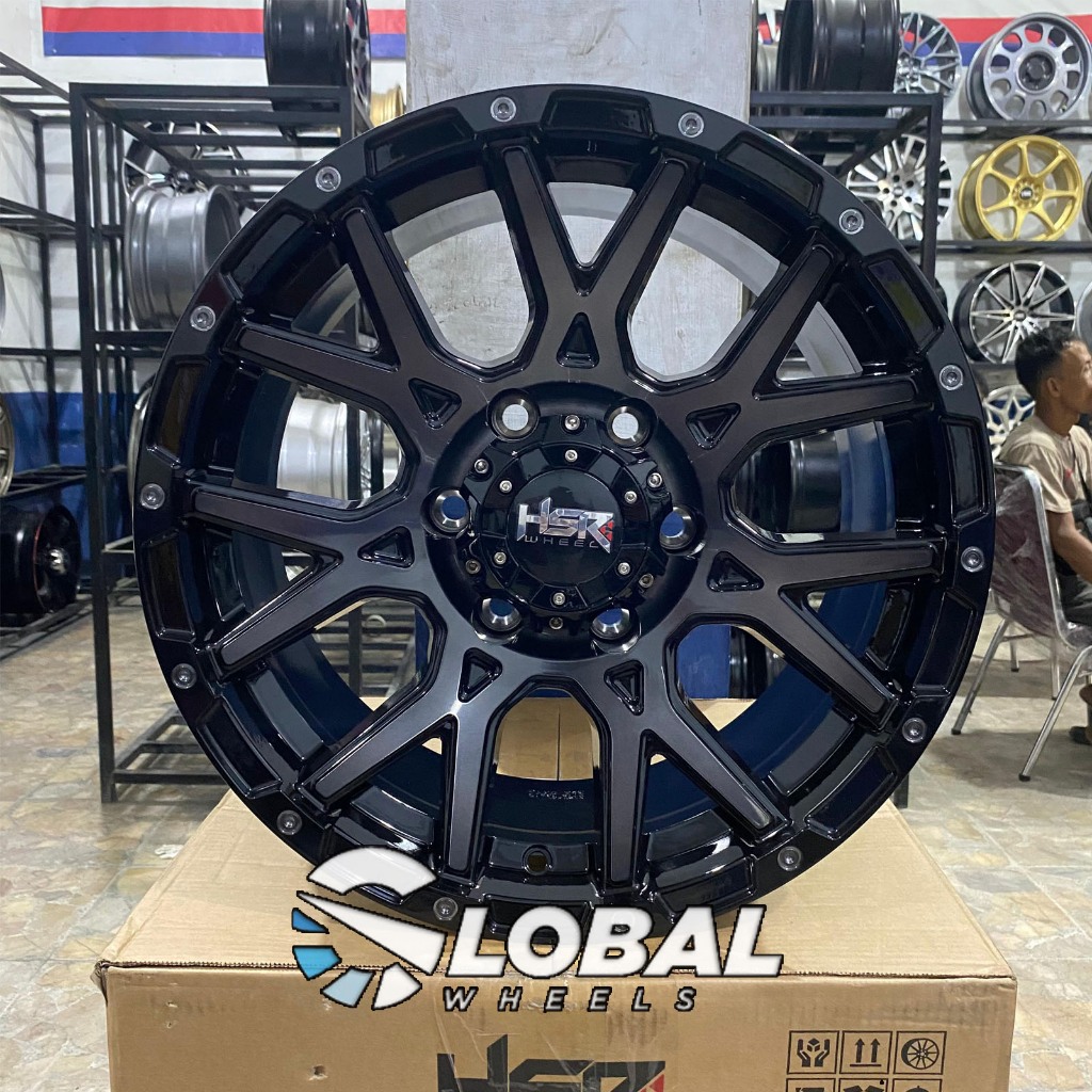 Jual Velg Racing HSR Goto R17 Untuk Mobil Hilux Dmax Pajero Trailblazer ...