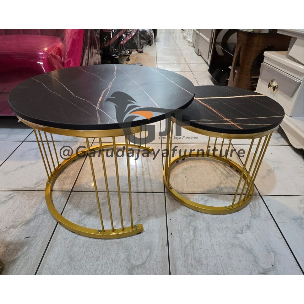 Jual MEJA TAMU MOTIF GRANIT /MEJA TAMU BULAT MOTIF MARBLE MARBEL/MEJA TAMU MOTIF GRANITE 2 ...
