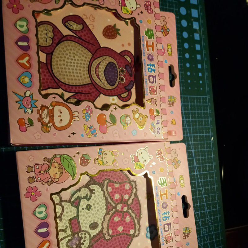 Jual CLEARENCE SALE diamond painting mainan anak ( dapat pigura ...