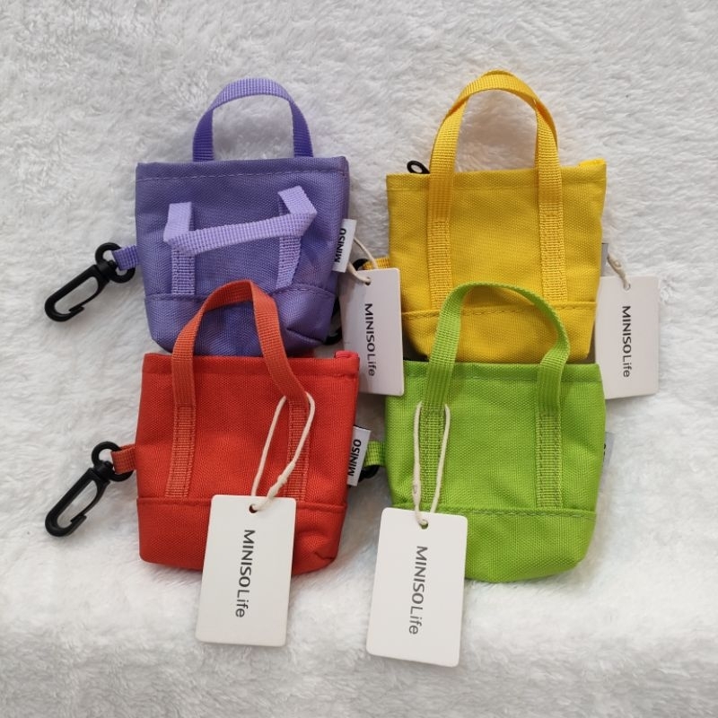 Jual Official BALI MINISO Gantungan Kunci Tas Belanja Mini Mini Series ...