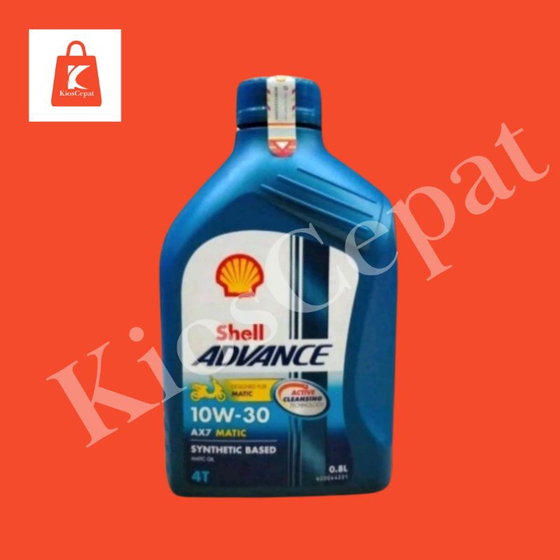 Jual Shell Advance 4T AX7 10W-30 Matic 800mil | Shopee Indonesia